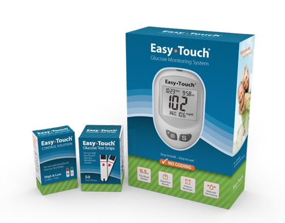 Easy Touch Test Strips, Easy Touch Test Meters – diaTHOR